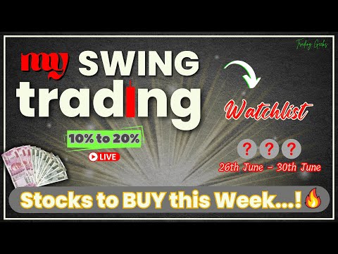 Swing Trading Stocks for This Week (26th June - 30th June)