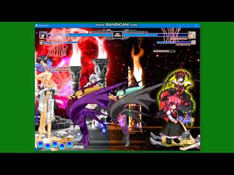 mugen request : team Koakuma vs Morrigan Aensland x4 |MUGEN ALL STARS 1.1B🐱👤🦇
