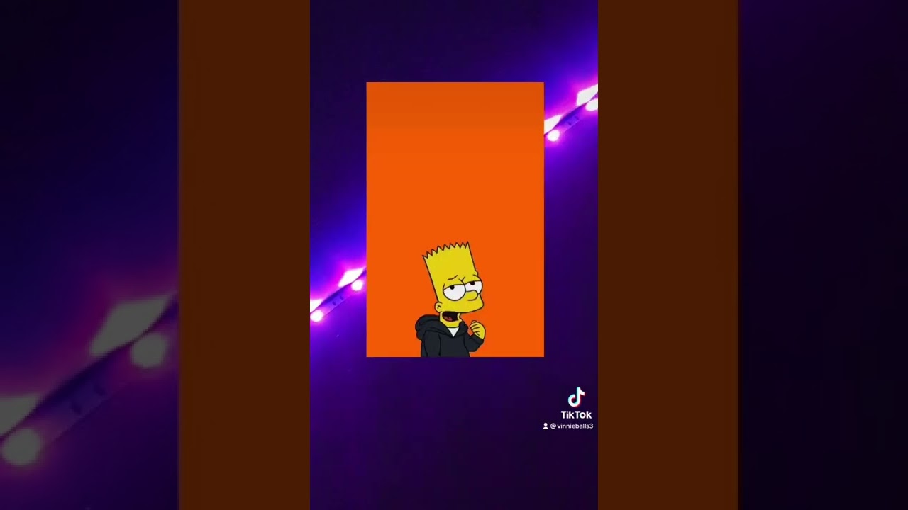 Fire Wallpapers Bart Simpson style