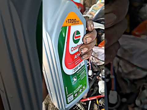 New # Castrol # oil # a # gaya # h # to #deki #pure #video # pehale # subcraib # karo # or # like🔋🪫