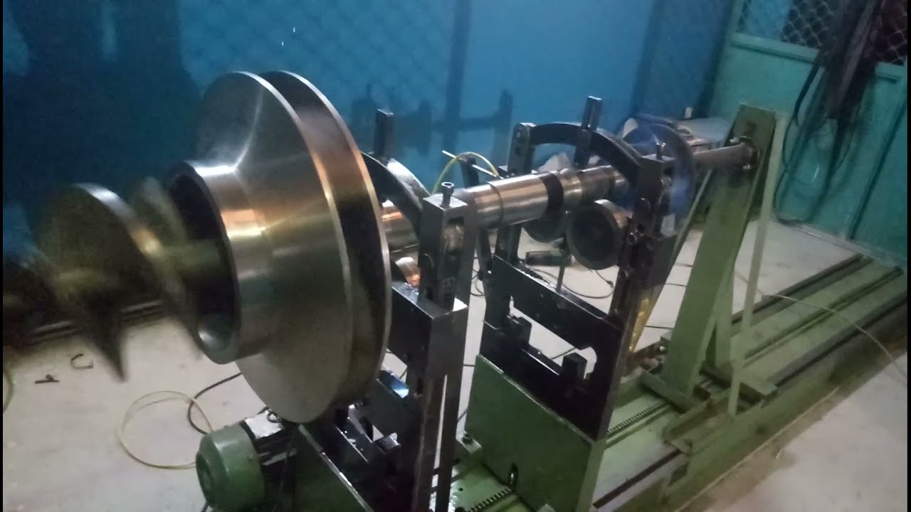 Pump impeller assembly balancing machine - Precibalance