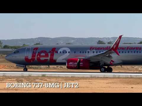 Boeing 737 Landing in Faro Airport FAO | Jet2