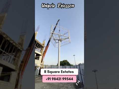 Unipole Hoarding, Unipole Structure in India