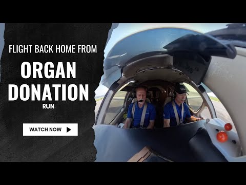 ✈️ Flight Back to SC After a Organ Donation Run
