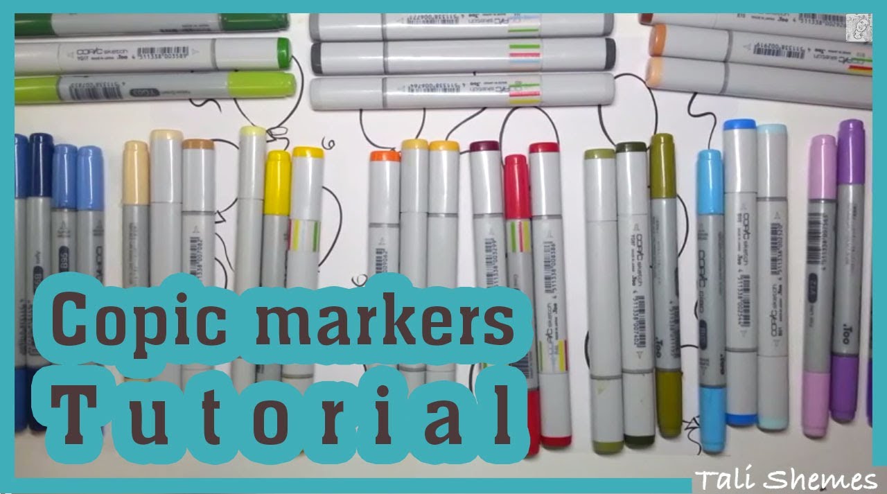 Copic markers blending combinations - tutorial for beginners {✎Tutorial}