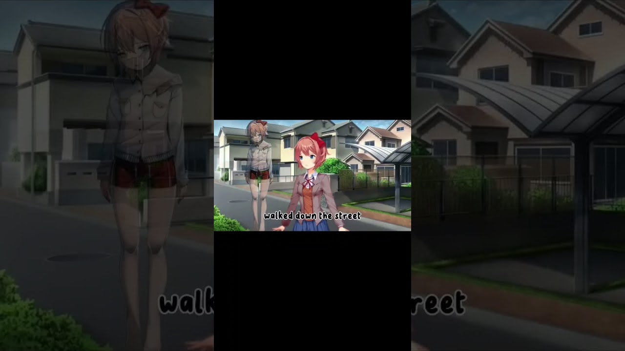 I had to do this cuz she's depressed AF #edit #sayori #ddlc #yasqueen (pls dont attack me)