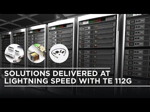 Innovation and Speed with TE Connectivity 112G Portfolio Solutions