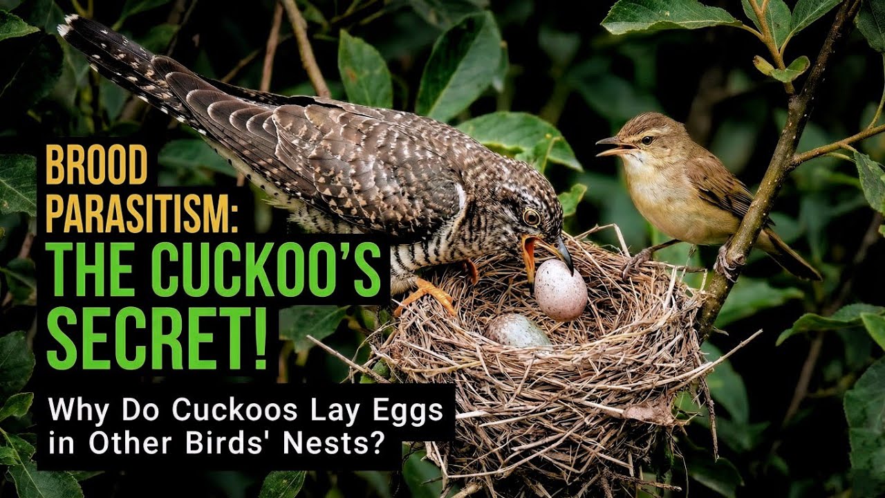 cuckoo eggs in other birds nests |  #birds |#biology | #nature  | #facts