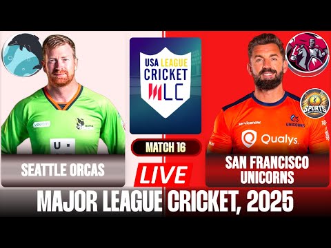 San Francisco Unicorns vs Seattle Orcas Live Cricket