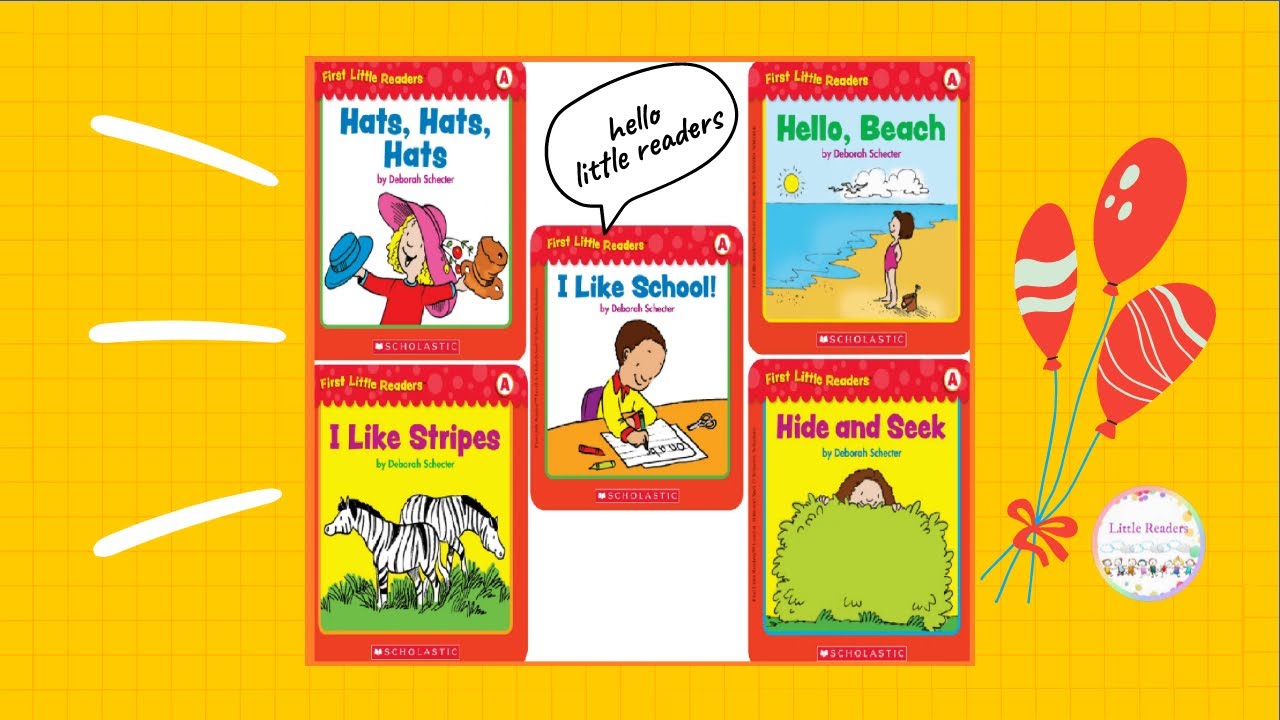 READ ALOUD BOOK FOR KIDS :Scholastic First Little Readers (Level A)