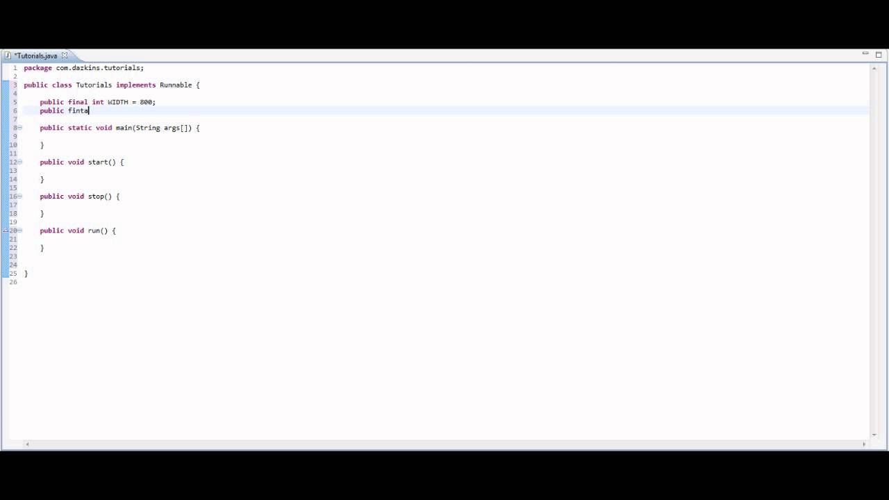 LWJGL Tutorial 1 - Setting Up the Display
