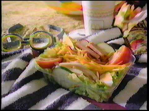 McDonalds Salad back in 1989