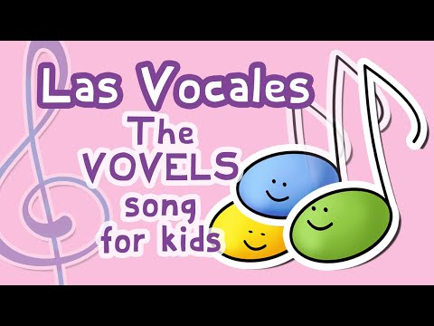 The Vowels - Las Vocales - Calico Spanish Songs for Kids