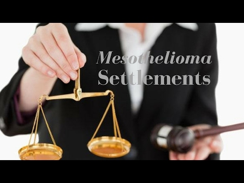 Mesothelioma lawsuit settlements