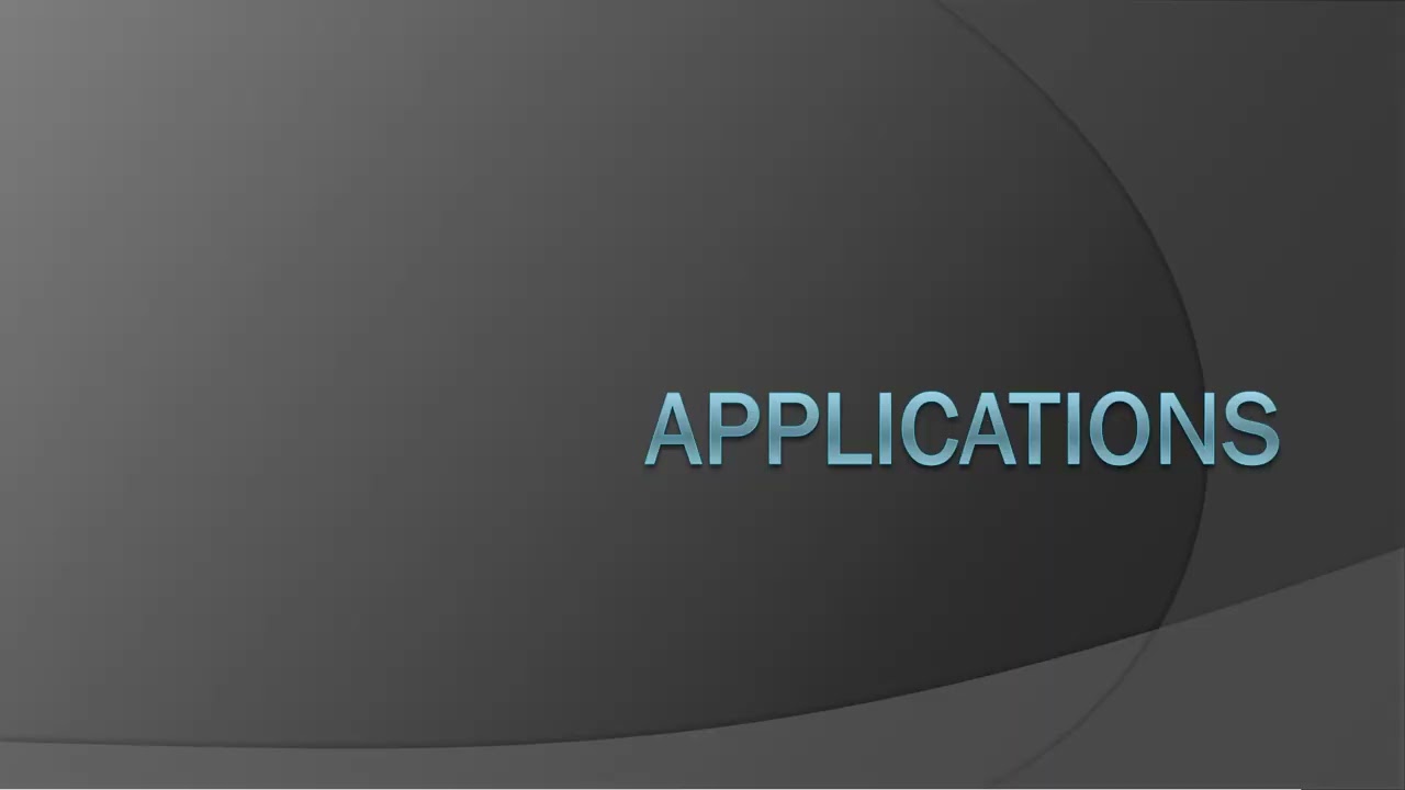 CURVE FITTING APPLICATIONS