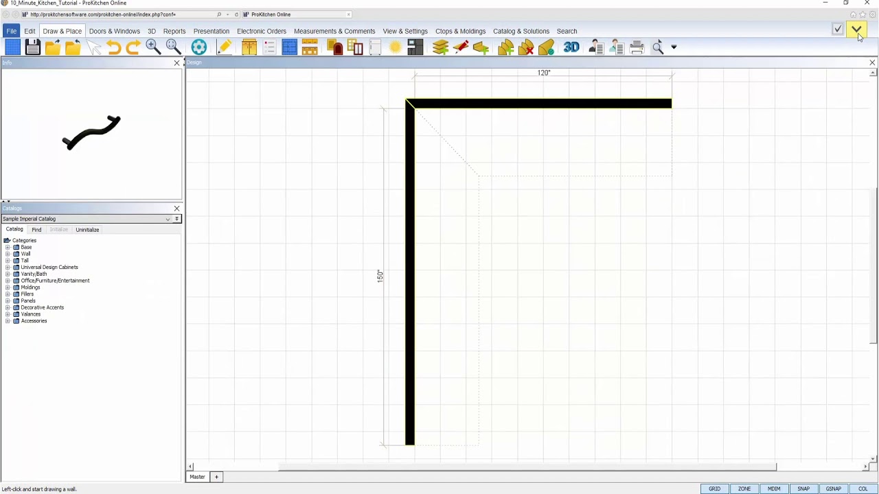 10 Minute Kitchen Design - Standard Interface