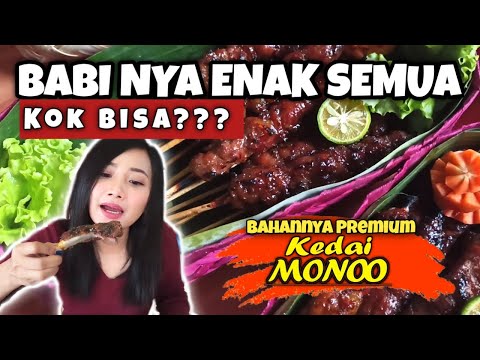 KULINER NON HALAL DI SOLO || SERBA BABI TERENAK DI SOLO || KEDAI MONOO