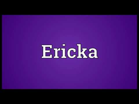 Ericka Meaning