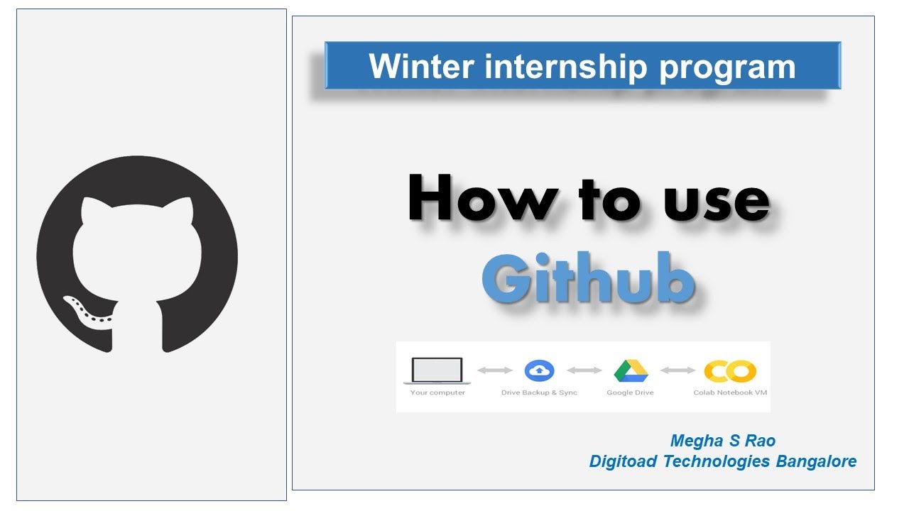 6  How to use Github (Winter internship program