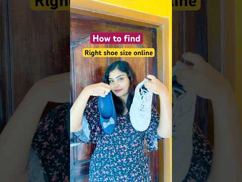 How to find Right shoe size online👌 #short #shorts #youtubeshorts #ytshorts #shortsfeed