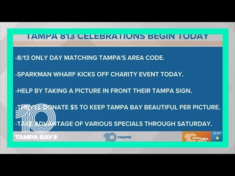 813 Day celebrations kick off around Tampa Bay