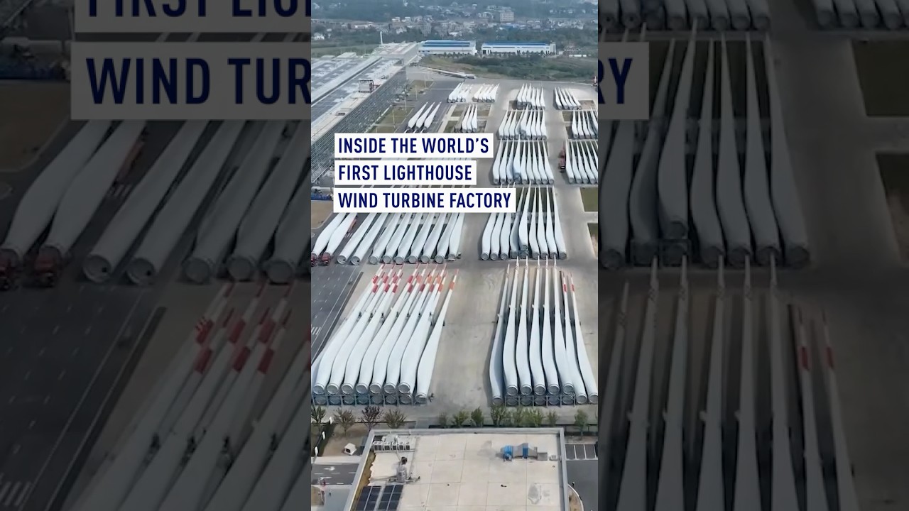 Inside the world’s first lighthouse wind turbine factory