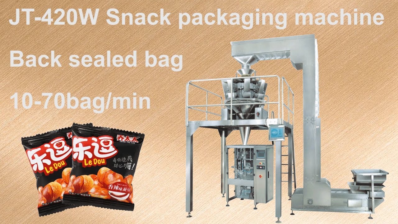 Coffee Bean Packaging Machine with multihead weigher