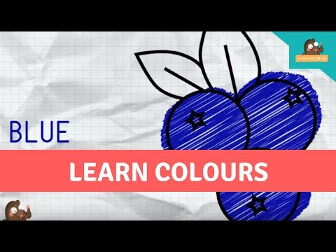 Learn the Colors - Colors in English - Coloring Games - Colours for kids - Colour Names for kids