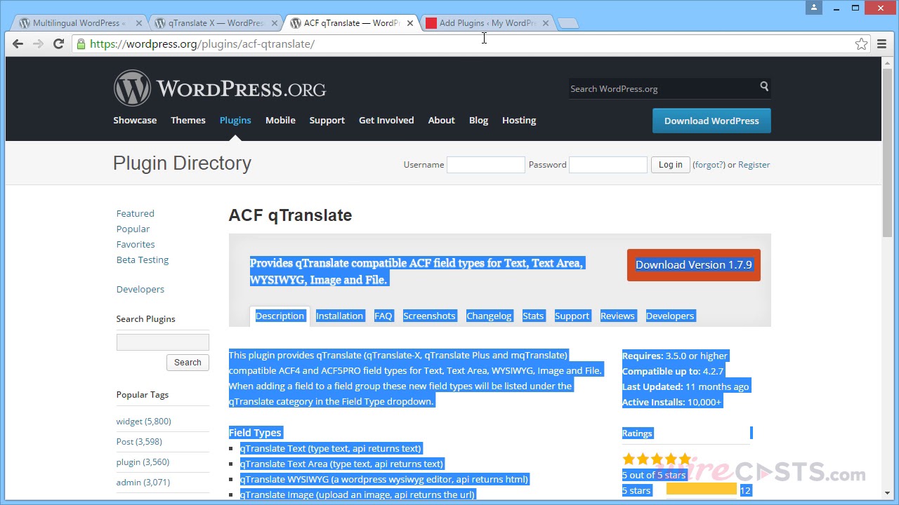 WordPress vs. ProcessWire - Multi-Language