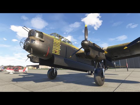 First look at the Aeroplane Heaven Avro Lancaster in Flight Simulator 2024
