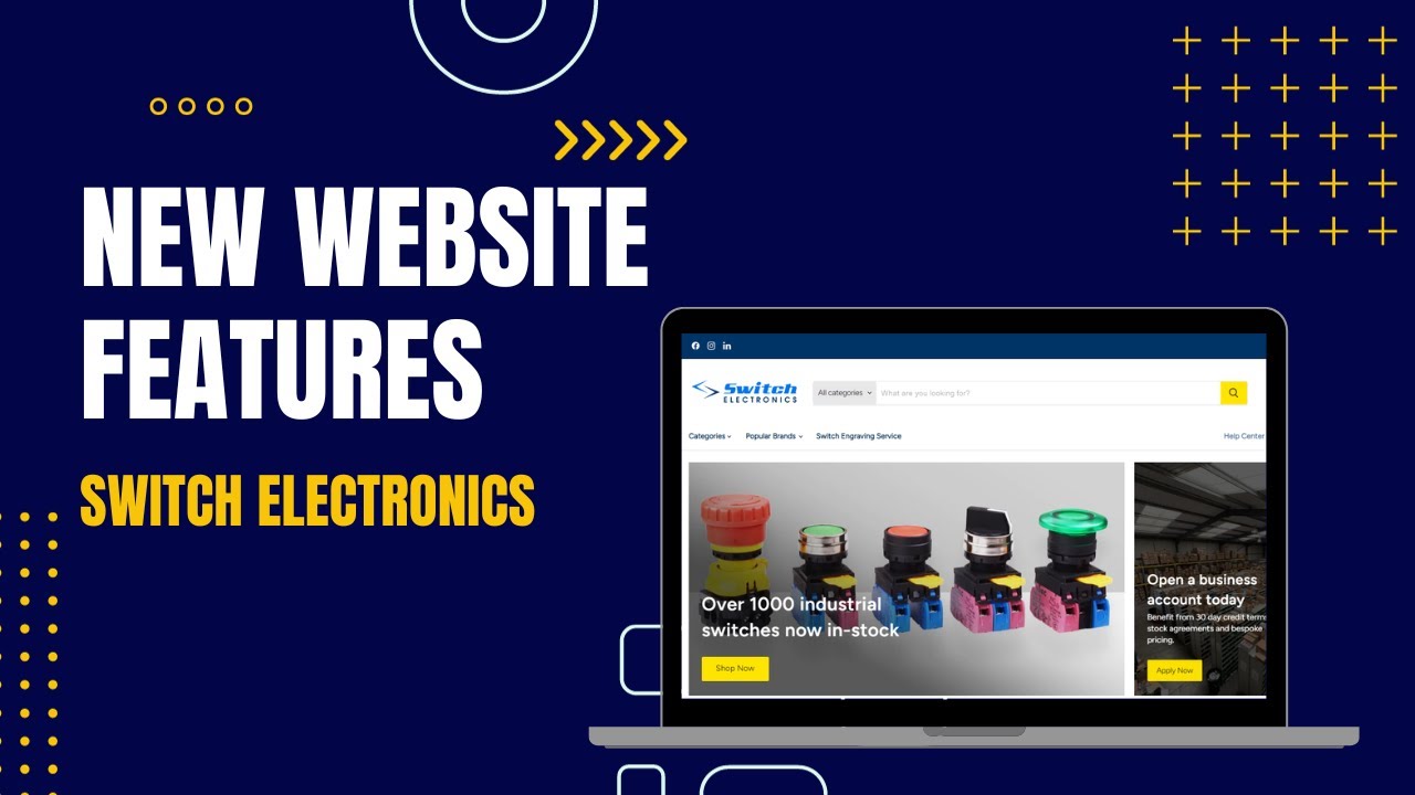 Discover New Features on our Updated Website | Switch Electronics