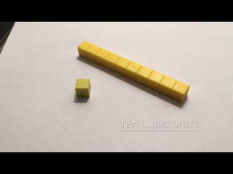 Cubic Units and Volume Introduction