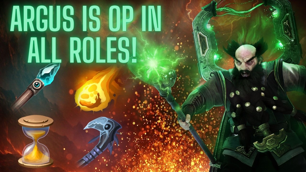 Argus Support - Is He OP in Every Role?!- Predecessor Ranked Paragon