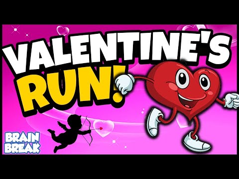 Valentines Chase | Brain Break for Kids | Just Dance | Freeze Dance