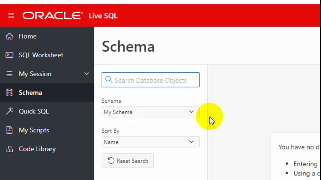 05. SQL QUERY Without Install Oracle