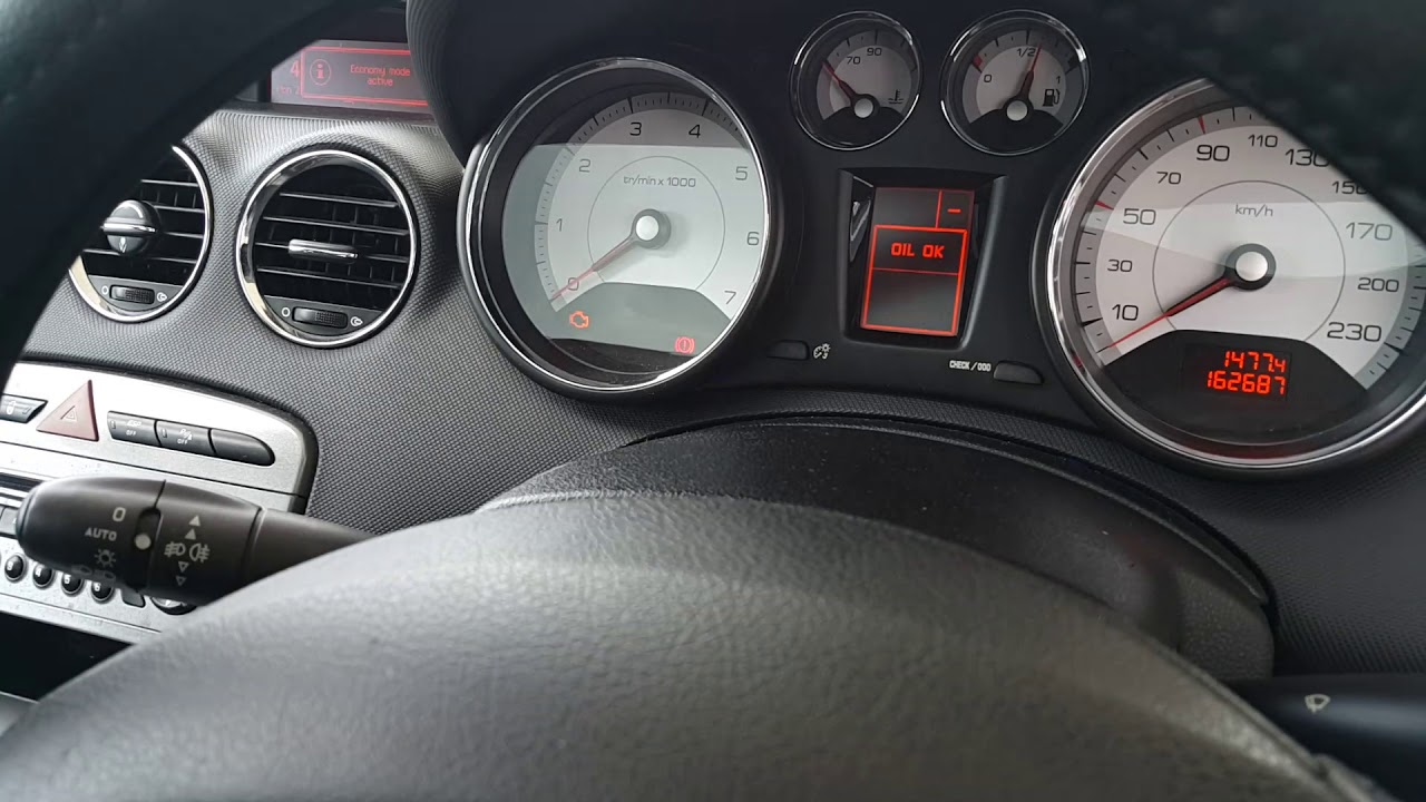 2009 peugeot 308 turbo. Cannot start