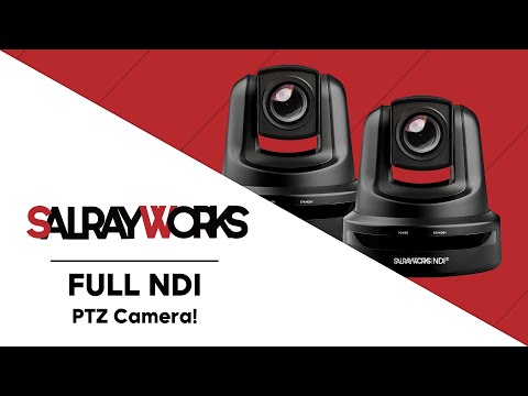 SalrayWorks' Sharon30 - A FULL NDI PTZ Camera!