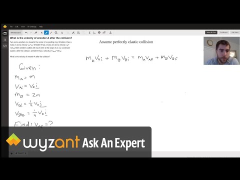 Solving for Velocity in Elastic Collisions