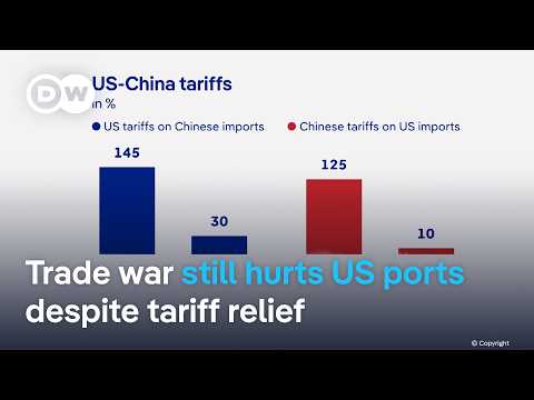 How American ports signal trouble for the US economy | DW News