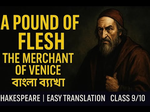 A Pound of Flesh #APoundOfFlesh #TheMerchantOfVenice #ShakespeareInBangla #Class9English#SSC