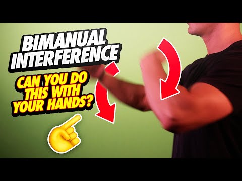 Bimanual Interference: Rotating your hands in opposite directions
