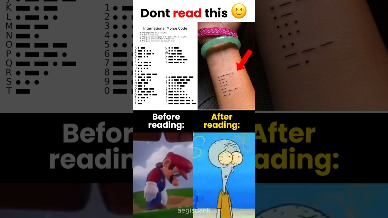 Morse Code But Make It Meme 🤖📡