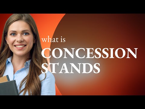 Understanding "Concession Stands": A Guide for English Learners