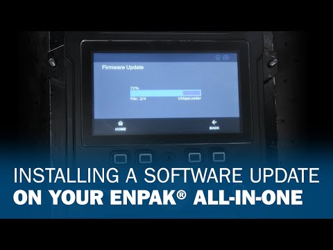 Installing a Software Update on Your EnPak All-In-One
