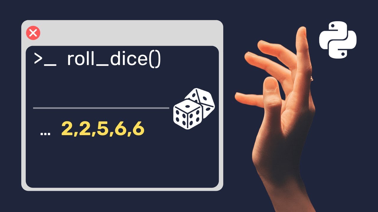 PYTHON - How to Write a Game of Dice