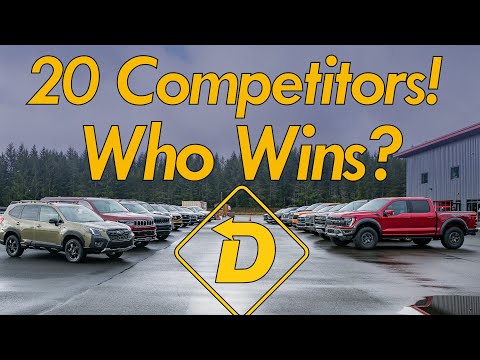 Best SUV And Pickup Comparison Test. 20 Competitors Fight For The Mudfest Trophy.