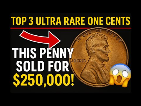 Top 3 Ultra Rare One Cent Coins Worth Millions – Check Your Pennies!