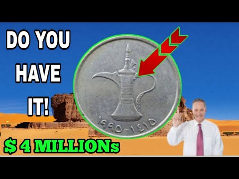 Most valuable coin UAE 1Dirham United Arab Emirat Valuable Coin $ 4 Millions