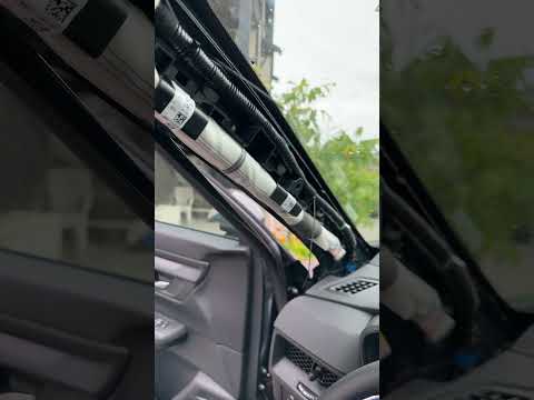 Dash cam wiring behind airbags?