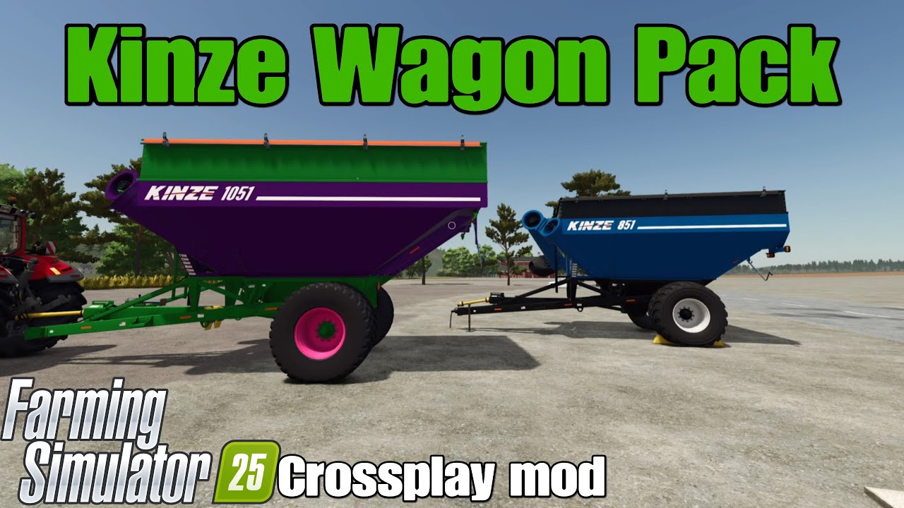 Kinze Wagon Pack / FS25 crossplay mod